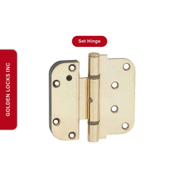 Hoppe Set Hinge Rustic Umber 2307831 – Golden Locks Inc