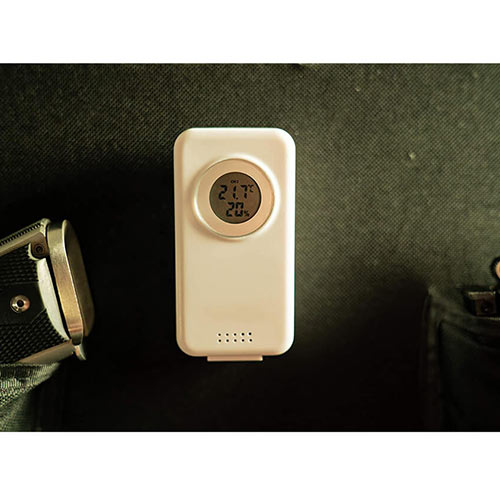 Lockdown Wireless Digital Hygrometer Wireless Safe Sensor – Golden ...