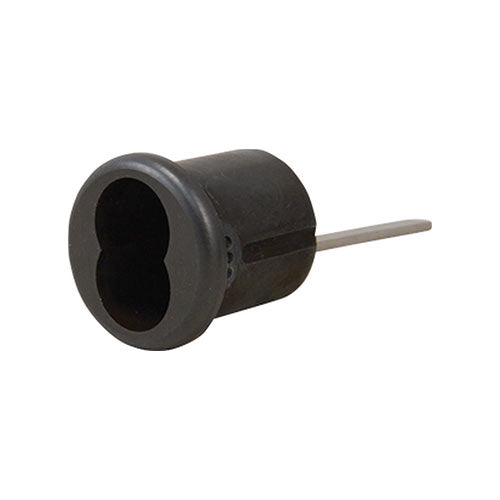 Medeco 32-0475h Rim Cylinder Housing Satin Chrome & Black Finish ...