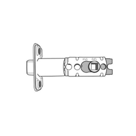 Cal-Royal PASL-7 Adjustable Spring Latch with Round Corner Faceplate f ...