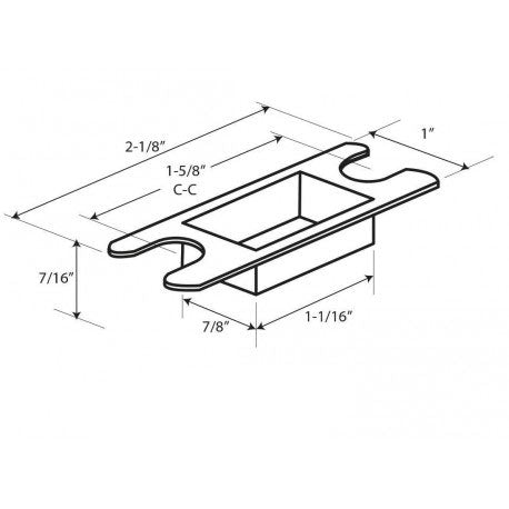 Cal-Royal PDB Plastic Dust Box – Golden Locks Inc