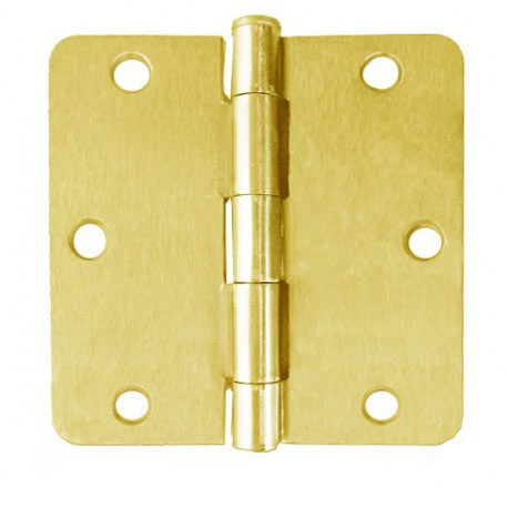 Cal-Royal RH61B Full Mortise Residential Hinge Round Corner Plain Bear ...