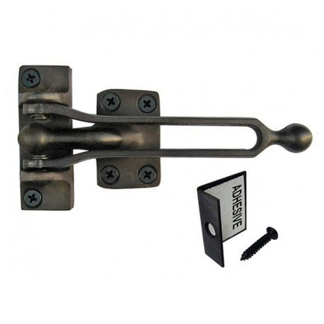 Cal-Royal SBDG00 Solid Brass Door Guard Packed with Angle Protector ...