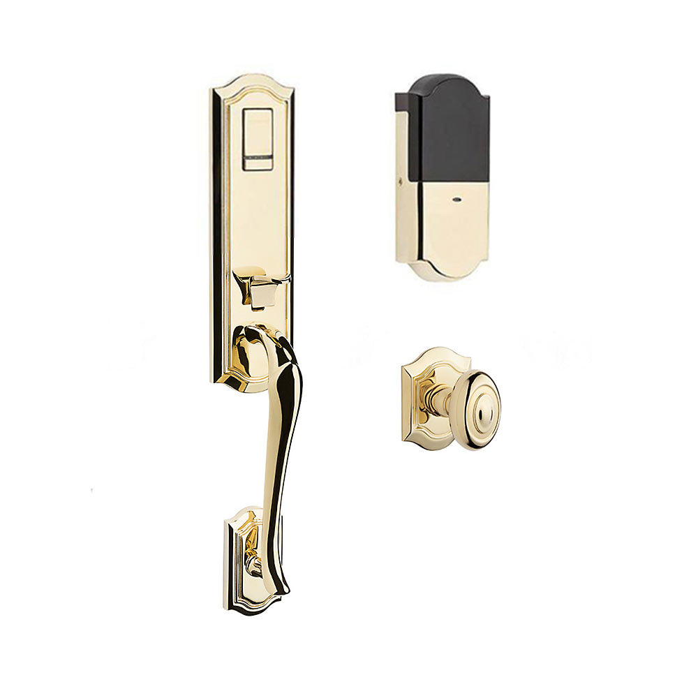 Baldwin 85337-060-BFD Estate Evolved Bethpage Smart Handleset – Golden ...