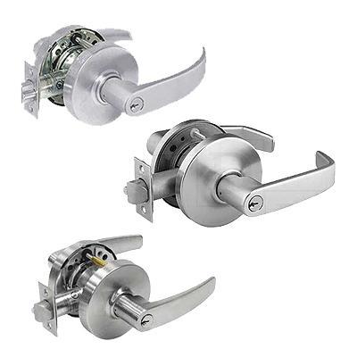 Sargent 10 Line 28-10G37 Classroom Function Lever Lockset, 2-3/4" Back ...