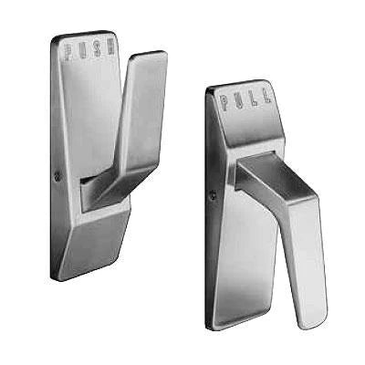 Sargent 115P-US26D Hospital Latch for Push-Pull Doors, 5" Backset, Wit ...